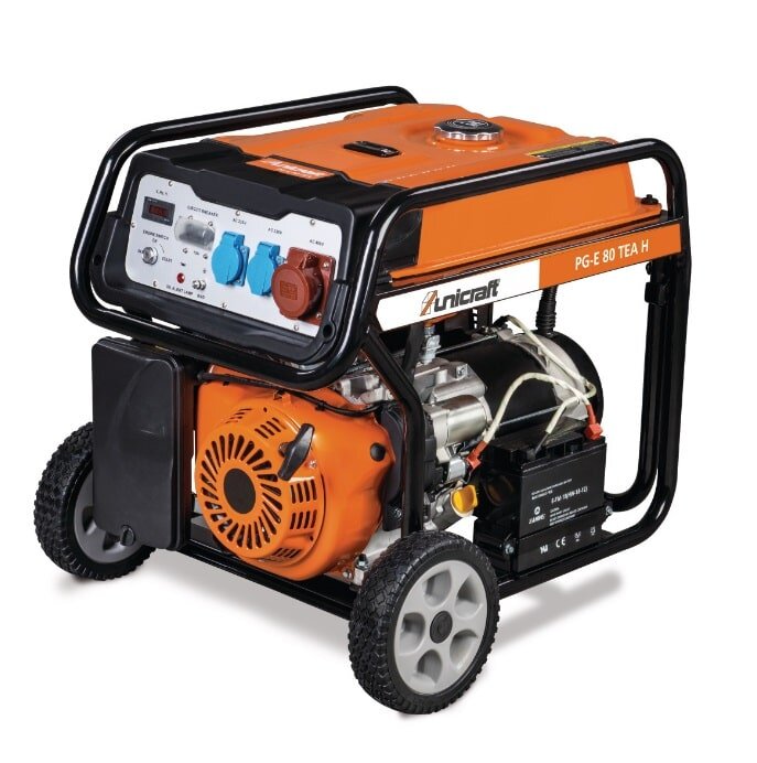 Генератор бензиновий UNICRAFT PG-E 80 TEA